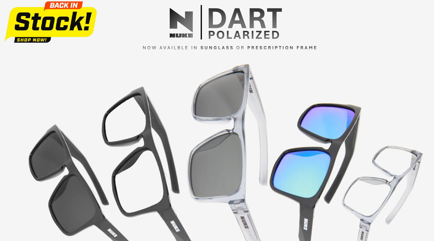 Nuke Optics Modular Rx prescription friendly sunglasses & eyewear